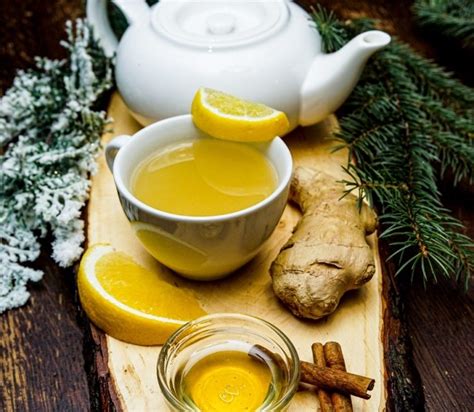 Имбирный чай с мёдом Ресторан белорусской кухни «Кухмистр