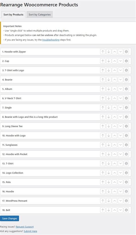 Ms Internal Web Directory Rearrange Woocommerce Products Plugin
