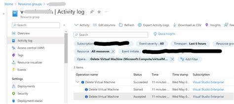 Virtual Machine Logs Microsoft Qanda