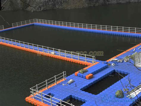 Modular Floating Pontoon System Durable Swimming Pool Dock