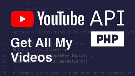YouTube API PHP Get All Videos From A Channel Google Api Php Client YouTube