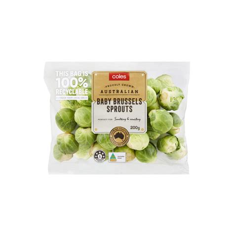 Cabbage Kale And Brussel Sprouts On Special Coles