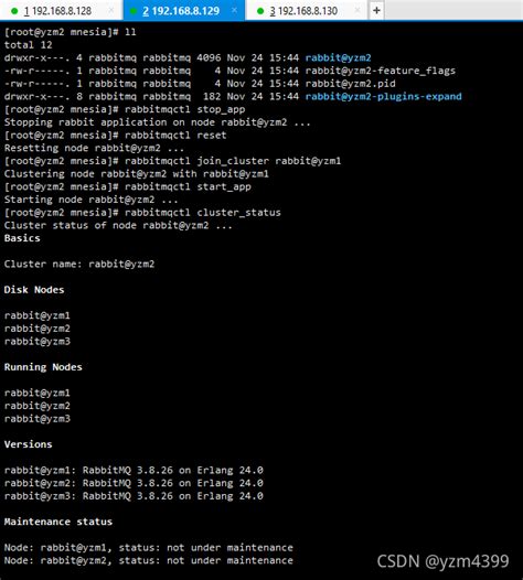 rabbitmq之集群故障恢复 rabbitmq集群节点挂了 csdn博客