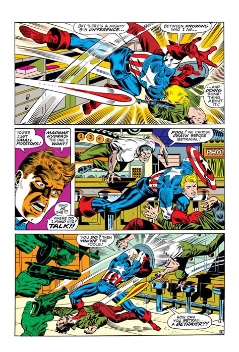 Read Online Captain America 1968 Comic Issue 111
