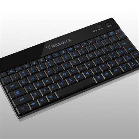 Aluratek Bluetooth LED Backlit Keyboard Walmart Com