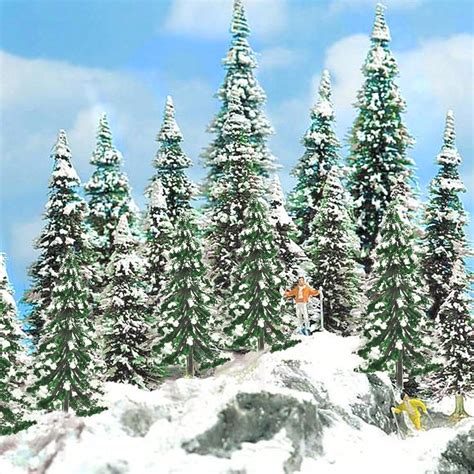 29 Pieces Model Trees 2 4 Inch Mixed Model Tree Train Scenery Architecture Trees Fake Trees For