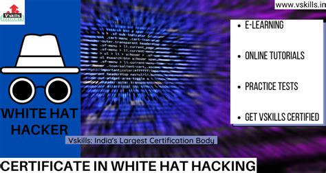 Certificate In White Hat Hacking Vskills Certification Online Tutorial