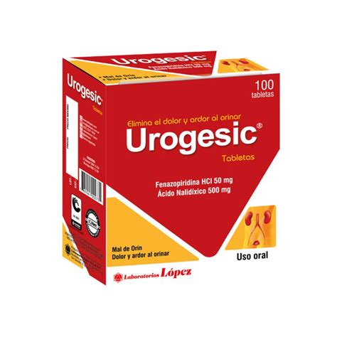 Urogesic 100 Tabletas Vites Salud