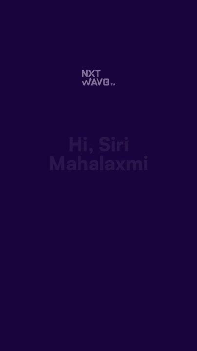 Siri Mahalaxmi Nakka On Linkedin Learningneverstops Techjourney Nxtwave Codinglife