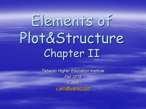 Plot Plot Structure And Types Of Plot Ppt