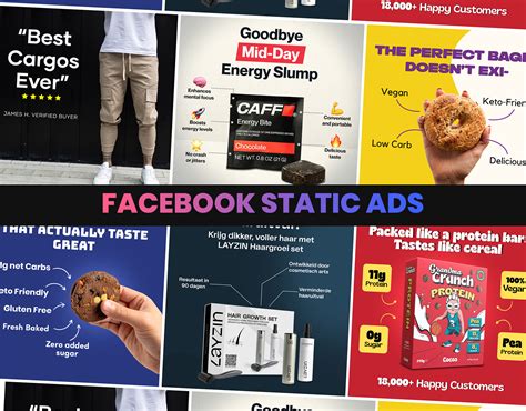 Facebook Static Ads On Behance