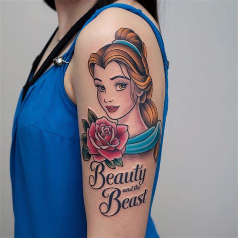 17 Iconic Princess Disney Tattoos That Will Spark Your Inner Royalty