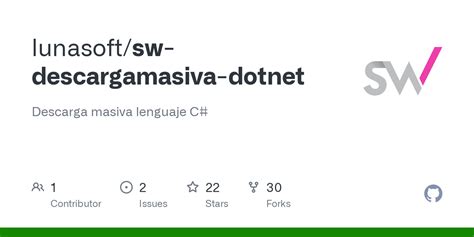 Github Lunasoft Sw Descargamasiva Dotnet Descarga Masiva Lenguaje C