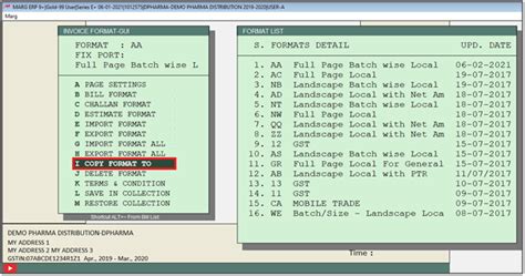 How To Copy Estimate Format To Challan Format In Marg Software
