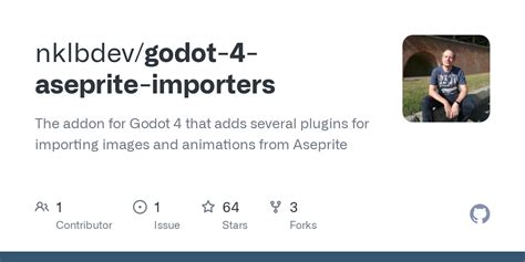 Github Nklbdev Godot Aseprite Importers The Addon For Godot That Adds Several Plugins For