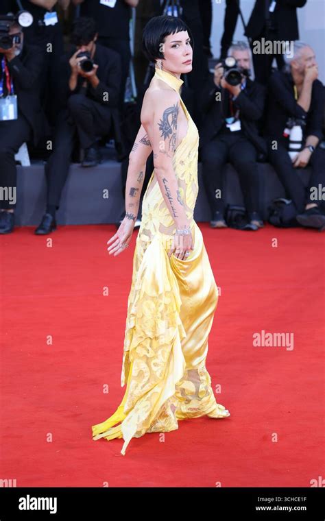Venice Italy 1st Sept 2025 Halseythe Smashing Machine Premiere