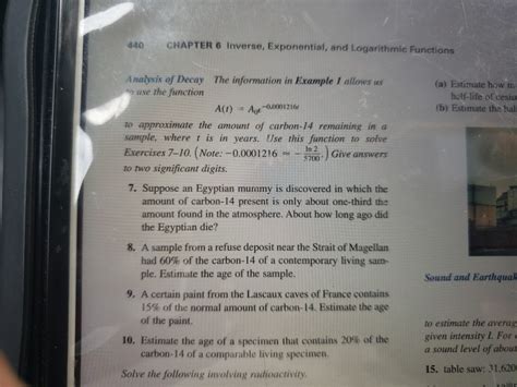 Solved Chapter 6 Inverse Exponential And Logarithmic