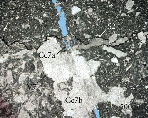 A Hand Specimen Of The Lianglitage Formation Showing F5 Fractures Download Scientific Diagram