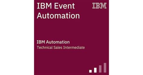 Ibm Event Automation For Technical Sales Intermediate Was Issued By Ibm To Robert Obendorf
