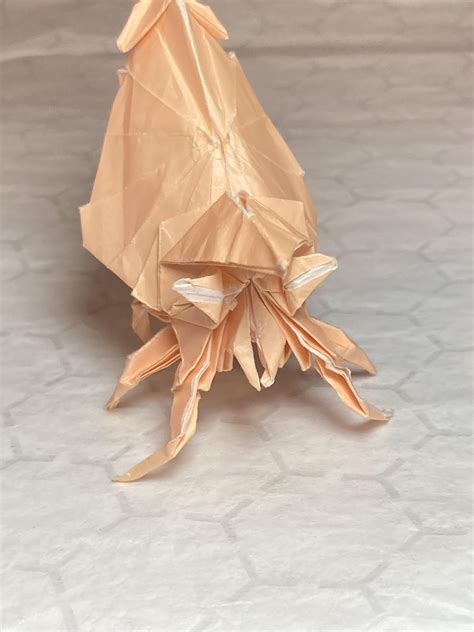 Origami Shrimp Bug Thing Designed And Folded By Me Rorigami