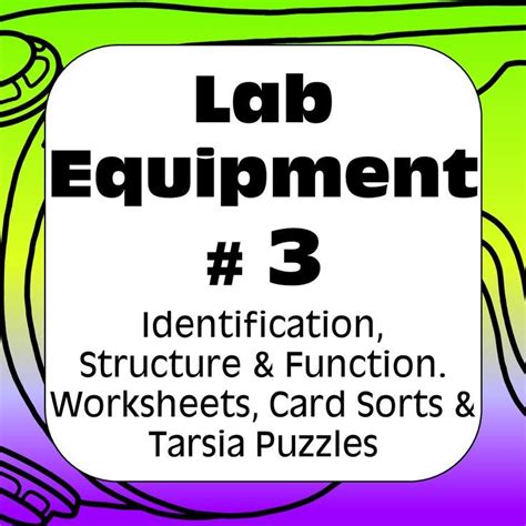 Lab Equipment 3 Identification Structure Function Form And Technique Chemistry Elementary