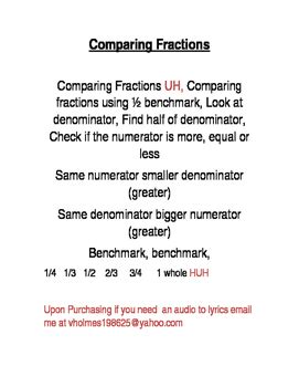 Comparing Fractions Using Benchmark By Vanesss Holmes TpT