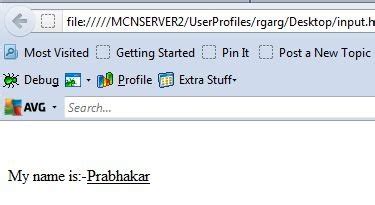 Tag In HTML