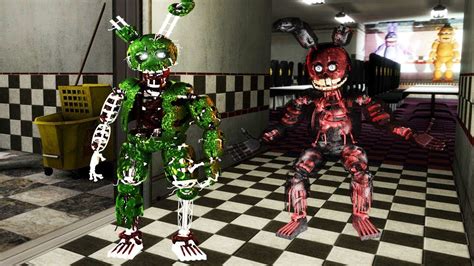 СПРИНГТРАП В ПИЦЕРИИ ФНАФ 5 ночей Фредди ПРИКЛЮЧЕНИЯ АНИМАТРОНИКОВ ФНАФ Анимация МУЛЬТИК ИГРА