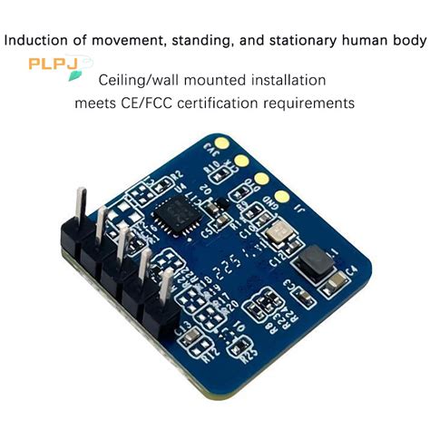 Plpj 24 Ghz Ld2420 มิลลิเมตร Wave Radar Human Presence Sensing โมดูล