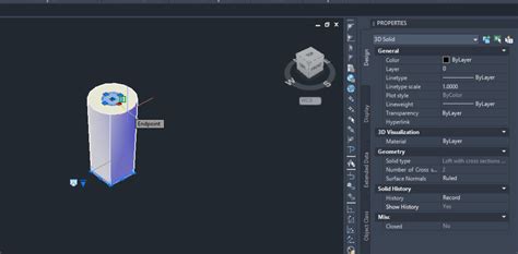 Solved Object History See Properties For Loft Cross Section Autodesk Community