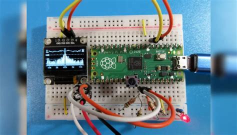Raspberry Pi Pico Used In Diy Audio Spectrum Analyzer Pishop Blog