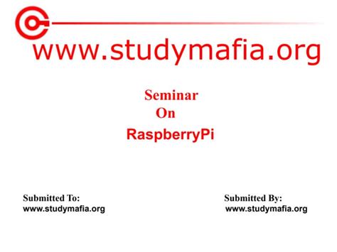 Raspberrypi Pptx