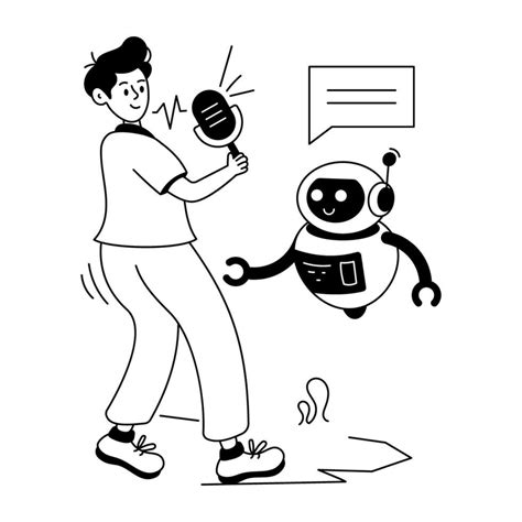 Trendy Voice Assistant 34329564 Vector Art At Vecteezy