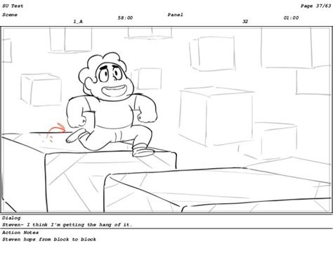 Steven Universe Storyboard Test