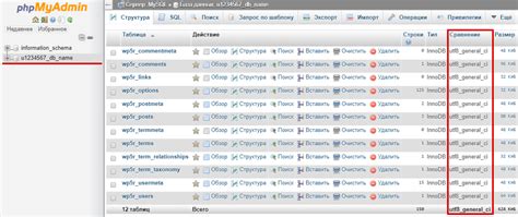 Как изменить кодировку для всех таблиц в Mysql Регру