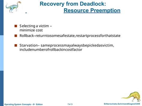 Deadlockpptx Operating Systems Unit 2 Notes Ppt