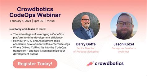 crowdbotics on linkedin join us on february 1 to learn how our