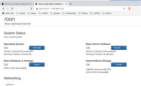Missing Codecs Copied To Codecs But Still Missing Support Roon Labs Community