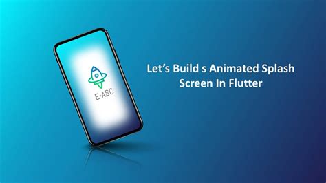How To Make Animated Splash Screen For Android Ios And Web In Flutter
