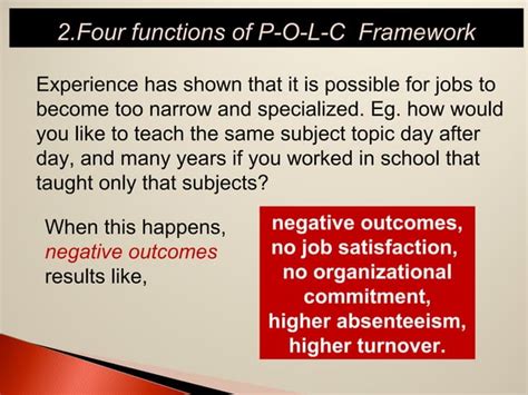 Management Framework POLC PPT