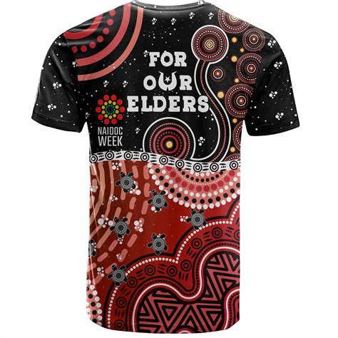 Australia Naidoc Week T Shirt Aboriginal Inspired For Our Elders