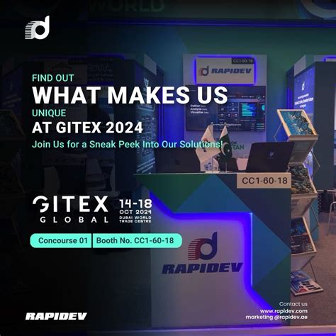 Rapidev On Linkedin Rapidev Gitex2024 Innovativesolutions Smartcities