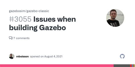 Issues When Building Gazebo · Issue 3055 · Gazebosimgazebo Classic · Github