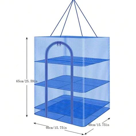 Multi Functional Drying Net Drying Cage Folding Fishing Net Drying Net Anti Fly Cage Home Drying