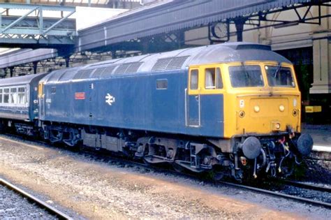 Class 47 No 47480 In Blue At March £120 Picclick Uk