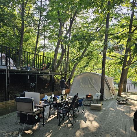 남양주 쿼크밸리 가족 애견동반 캠핑 D2 사이트 후기 네이버 블로그