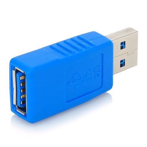 High Speed USB 3 0 Male To Female Coupler Type A Extender Connection Adapter In Data Cables From