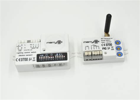 Clustered Control Rf Wireless Motion Sensor High Anti Interference 3