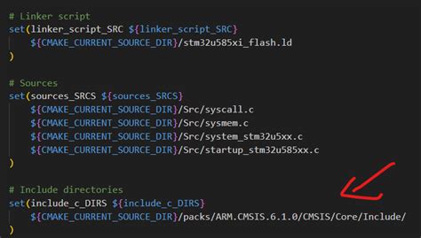 solved create empty project does not provide cmsis file stmicroelectronics community