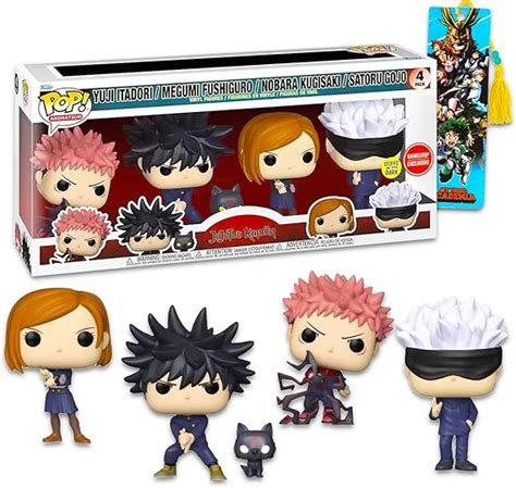 Amazon Com Jujutsu Kaisen Funko Pop Set Bundle With Jjk Funko Pops Including Yuji Itadori